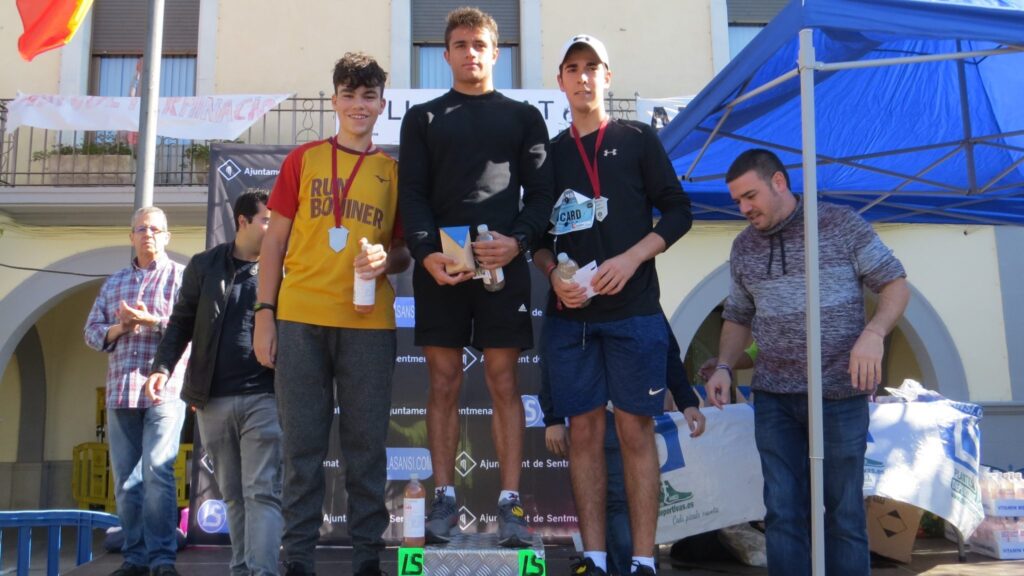 Podio de Gerard Hernández en la 34 Subida y Bajada a Guanta - UABarbera